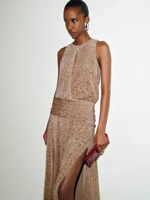 REFORMATION Daisy-kate Maxi Dress - Brown