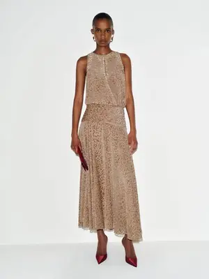 REFORMATION Daisy-kate Maxi Dress - Brown