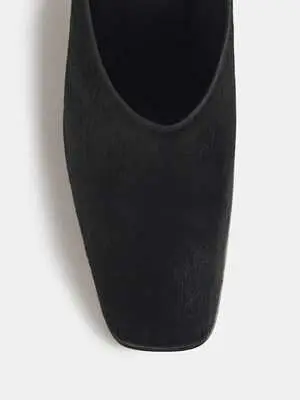REFORMATION Claudette Heeled Mule Haircalf