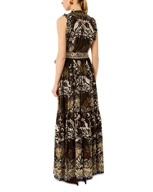 MARIE OLIVER Alice Belted Tiered Maxi Dress