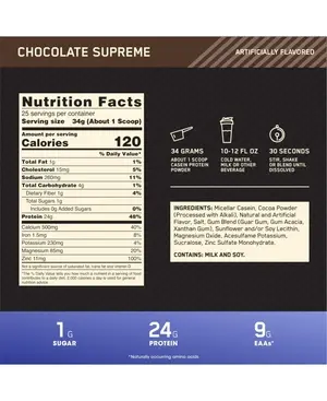 OPTIMUM NUTRITION Gold Standard Casein