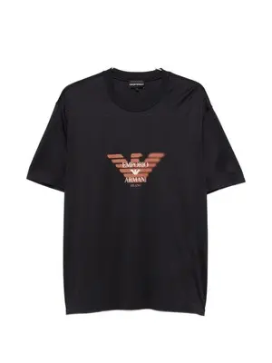 Emporio Armani Logo T-shirt - Blue