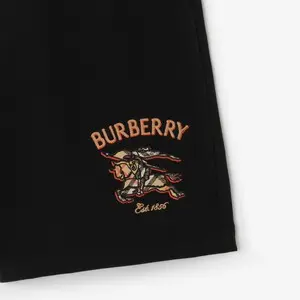 Burberry Knight Check Cotton Shorts