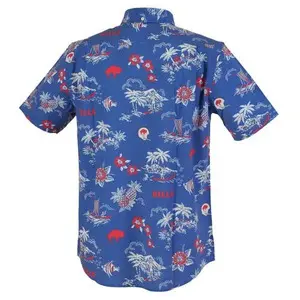 Reyn Spooner Buffalo Bills Kekai Performance Button-down Shirt