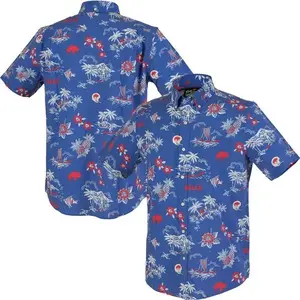 Reyn Spooner Buffalo Bills Kekai Performance Button-down Shirt - Royal
