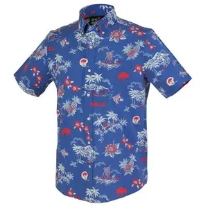 Reyn Spooner Buffalo Bills Kekai Performance Button-down Shirt