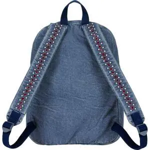 Supreme X B.b. Simon Embellished Denim Backpack
