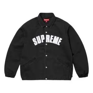 Supreme Arc Denim Coaches Jacket - Black