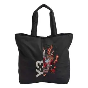 Adidas Y-3 Graphic Tote Bag - Black