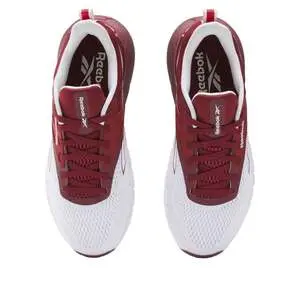 REEBOK Nano Gym Athletic Lace-up Sneakers - White/maroon/maroon