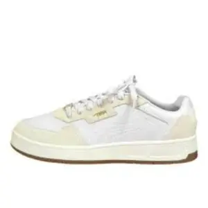 PUMA Court Classic Lux Sd Sneakers - White/beige