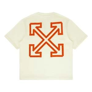 Off-White Tape Arrow Fit T-shirt - Vanilla Ice