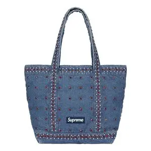 Supreme X B.b. Simon Denim Tote Bag - Washed Indigo