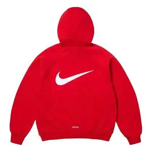 Supreme X Nike Zip Up Hooded Sweatshirt