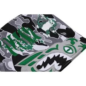A BATHING APE X Hidden Ny Psyche Camo Full Zip Hoodie - Grey