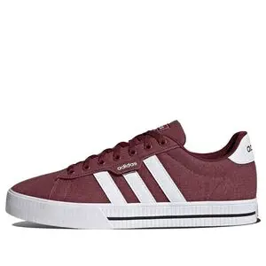 Adidas Daily 3.0 Low Top Sneakers - Shadow Red/cloud White/core Black