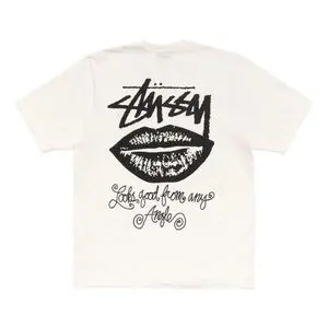 StÜssy Any Angle T-shirt Pigment Dyed - Natural