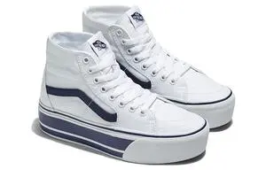 VANS Sk8 Hi Tapered Stackform 'white Navy Blue