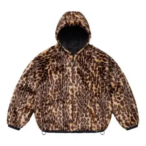Supreme Faux Fur Reversible Hooded Track Jacket