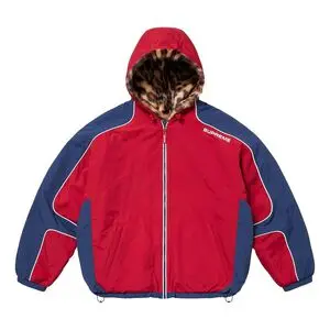 Supreme Faux Fur Reversible Hooded Track Jacket