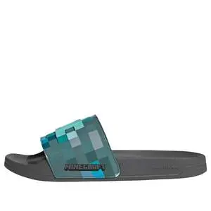 Adidas Adidas Adilette Slides - Minecraft Edition Grey Four