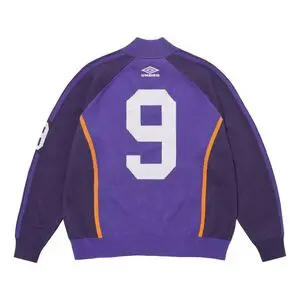 Supreme X Umbro Zip Up Sweater - Purple