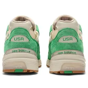 NEW BALANCE 992 Made In Usa Sneakers - Mint/gum