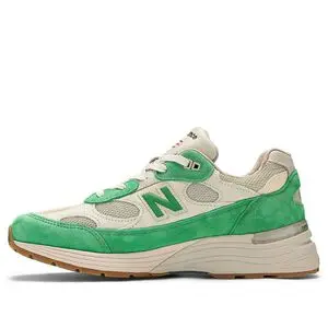 NEW BALANCE 992 Made In Usa Sneakers - Mint/gum