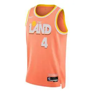 Nike Nba Cleveland Cavaliers City Edition Swingman Jersey - Orange Frost