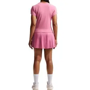Nike Court Advantage Dri-fit T-shirt - Peony/white