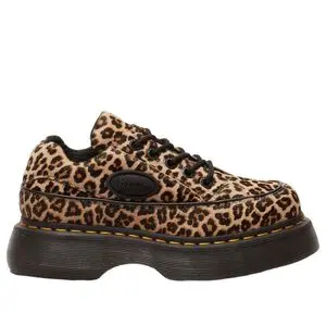 Dr. Martens Print Platform Shoes - Leopard