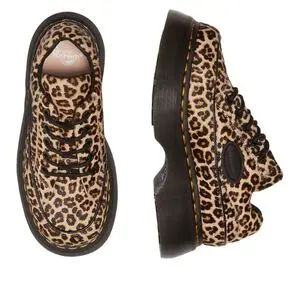 Dr. Martens Print Platform Shoes - Leopard