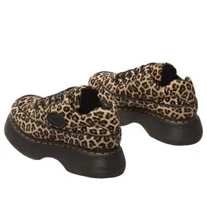 Dr. Martens Print Platform Shoes - Leopard