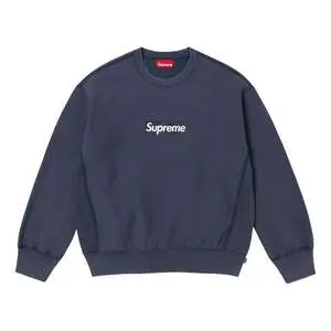 Supreme Washed Box Logo Crewneck