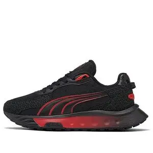 PUMA Wild Rider 'magma - Black/high Risk Red