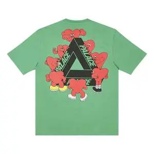 PALACE Tri-hearts T-shirt - Sweet Pea Green