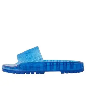 Adidas X Gucci Adilette Slide - Blue