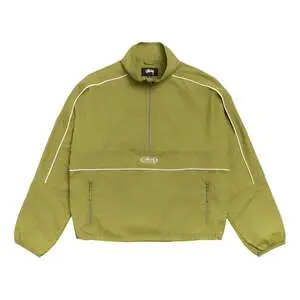 StÜssy Lightweight Pullover Jacket - Olive