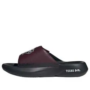 Adidas X Ncaa Lightblaze Slide Texas A&m Aggies - Core Black/cloud White/team Maroon