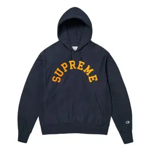 Supreme Champion Hooded Sweatshirt - Navy
