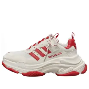 Balenciaga X Adidas Triple S 'white Red - White/red