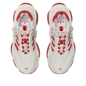 Balenciaga X Adidas Triple S Sneakers - White/red