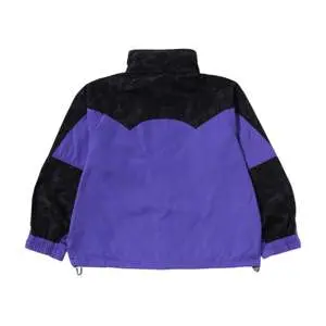 A BATHING APE Camo Panel Snowboard Jacket - Purple