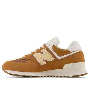 NEW BALANCE 574 Low Top Lace Up Sneakers - Brown