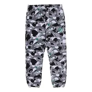 A BATHING APE X Hidden Ny Psyche Camo Sweatpant - Grey