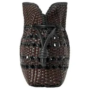 Loewe Medium Flamenco Clutch 'black Brown