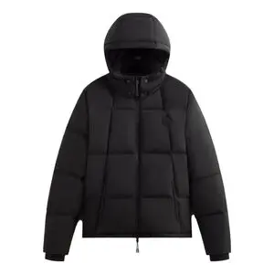 Kith Wrinkle Nylon Midi Puffer - Black