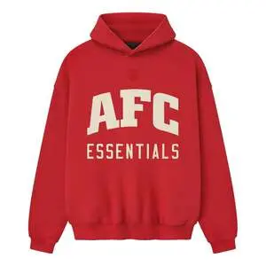 Fear Of God Fear Of God Essentials X NFL American Sport Hoodie Red