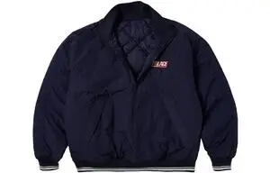 PALACE Reversible Quilted Sports Bomber Jacket - Navy