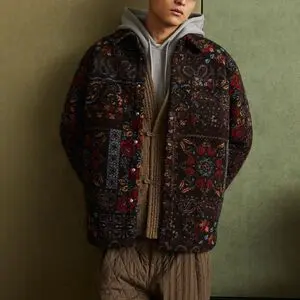 Kith Paisley Sheridan Shirt Jacket 'kindling